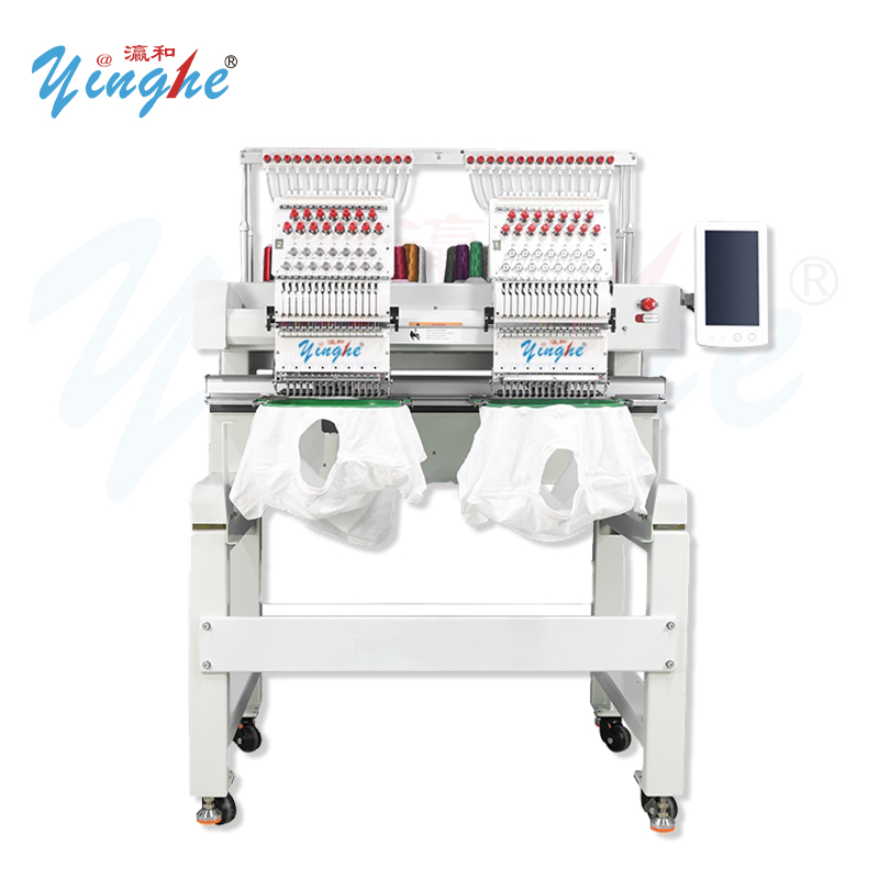 Commercial embroidery machine